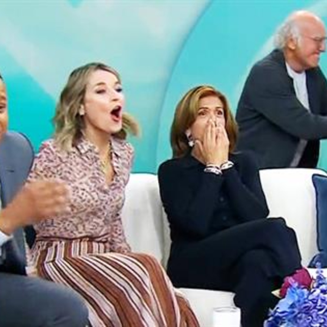 Larry David Attacks Elmo During 'Today' Show Visit Larry David Attacks Elmo During 'Today' Show Visit